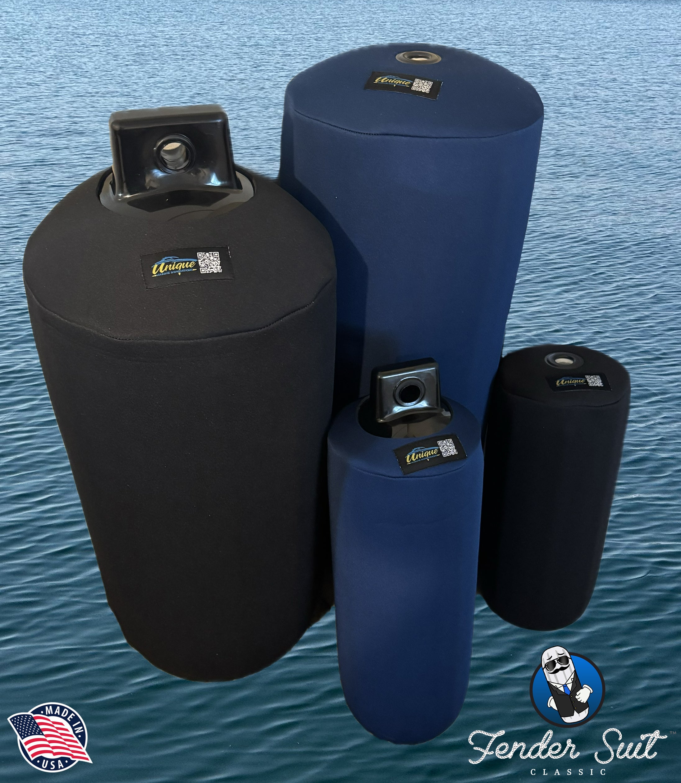 Fender Suit Classic (Polyform G6) Black – Boat Gear USA