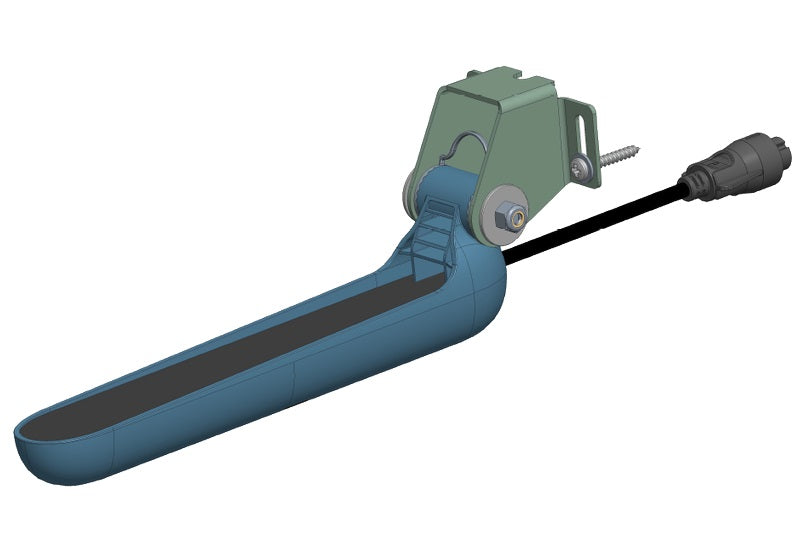 Lowrance Tripleshot 8-pin Transom Transducer With 20' Cable For Eagle ...