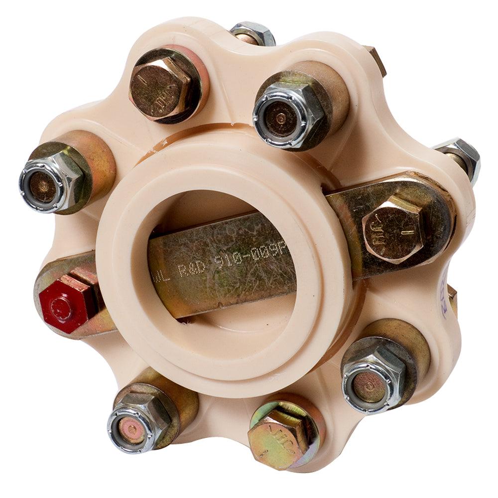 R & D Flexible Shaft Coupling f/5" B/W, Hurth - 13HP/100RPM Capacity ...