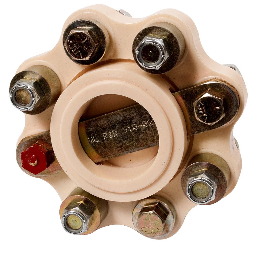R & D Flexible Shaft Coupling f/5" B/W, Hurth - 20HP/100RPM Capacity ...