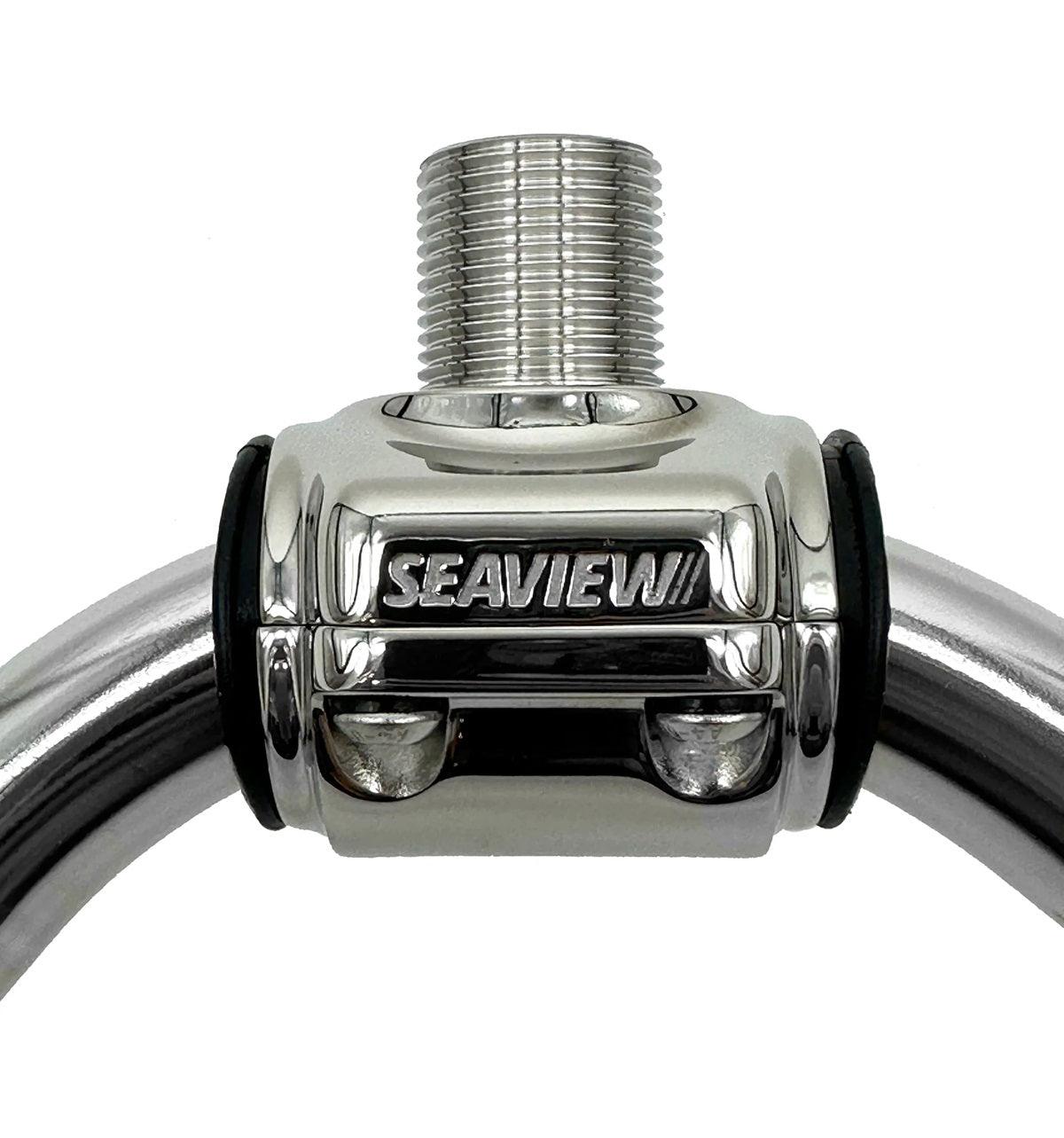 Seaview Svrcl1 Stainless Steel Rail Antenna Rail Mount For – Boat Gear USA