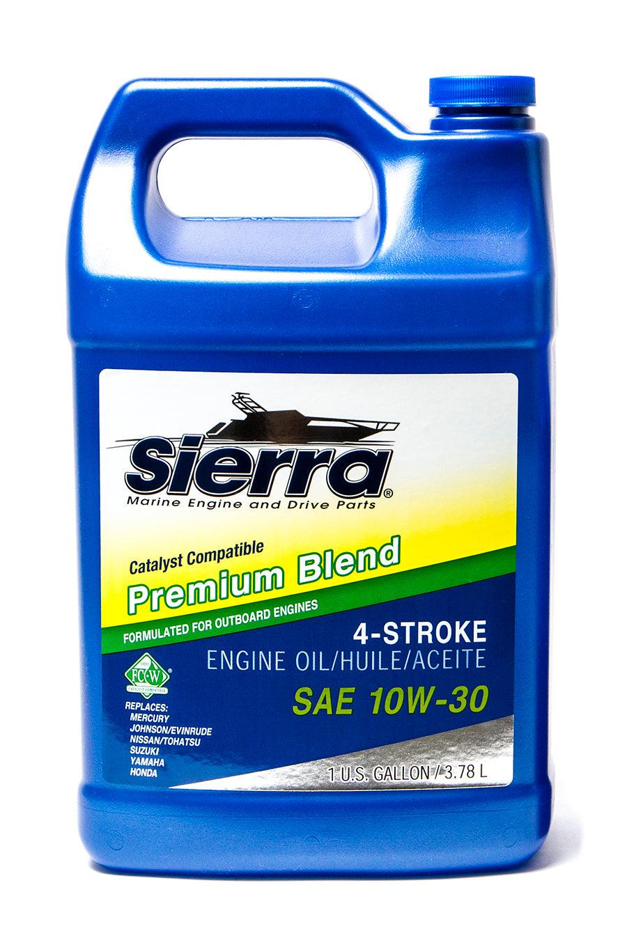 SIERRAMARINE - CATALYST OIL 10W30 GAL - 18-9420CAT-3 – Boat Gear USA