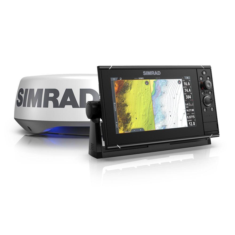 Simrad Nss12 Evo3s Radar Bundle C-map Enhanced And Halo 20+ – Boat Gear USA