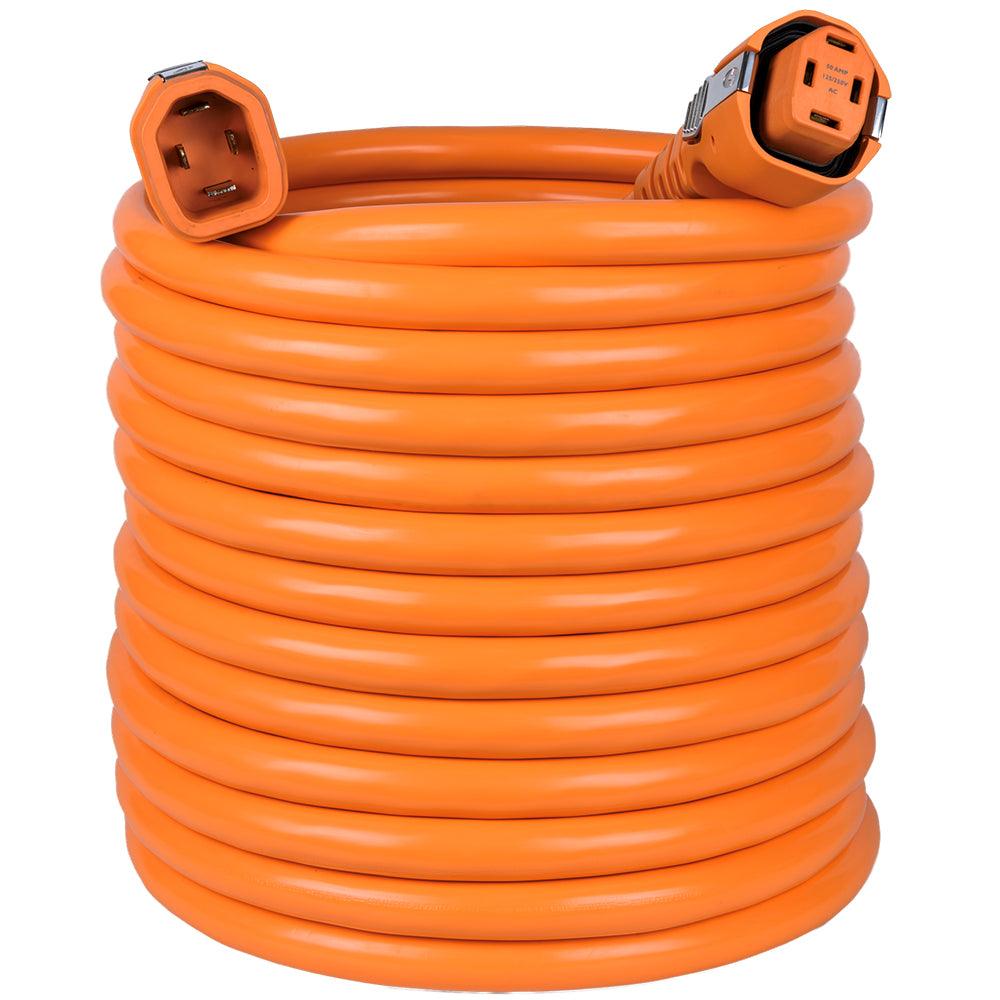 SmartPlug 50 AMP Dual SmartPlug Cordset - 50' – Boat Gear USA
