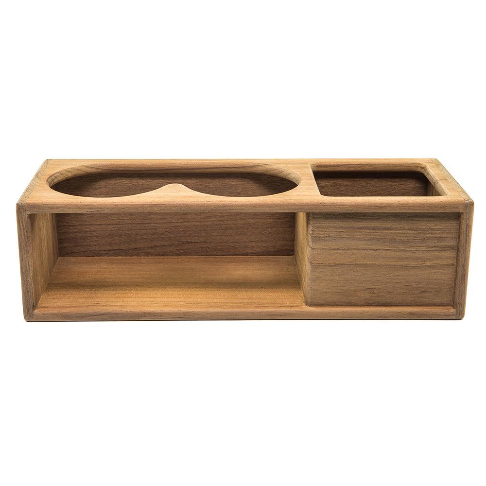 Whitecap Teak Two Insulated Drink/Binocular Rack w/Tray – Boat Gear USA